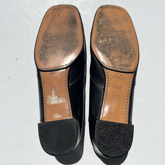 Bally | Shoes | Bally Black Leather Heels | Poshmark